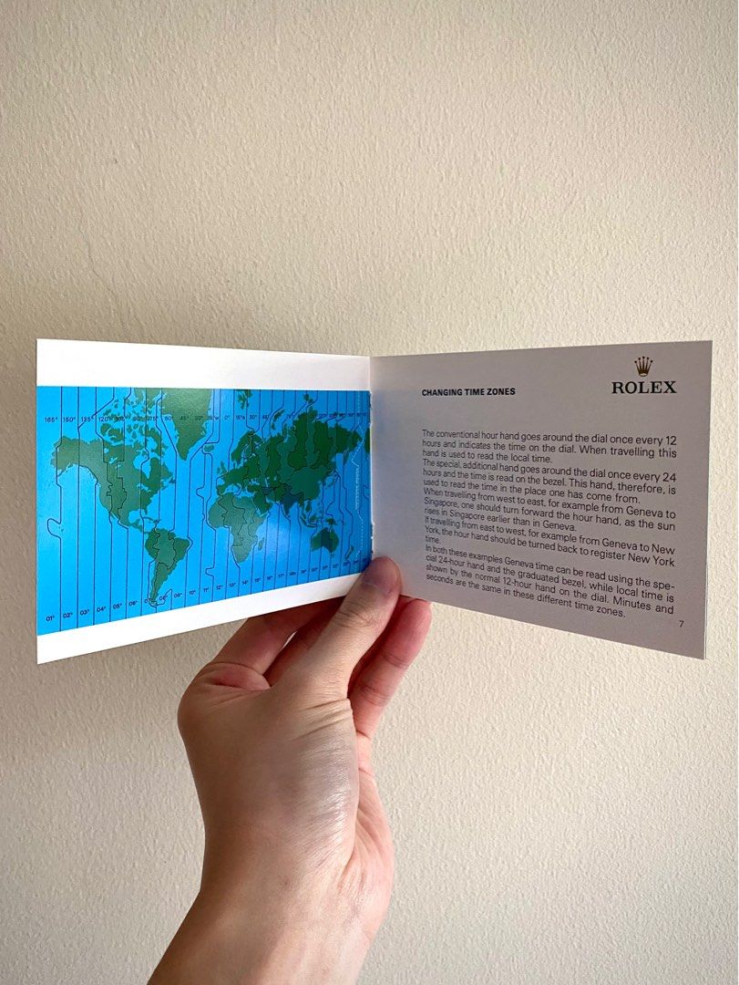 *In stock* Authentic Rolex Explorer booklet 1990s to early 2000s for ...