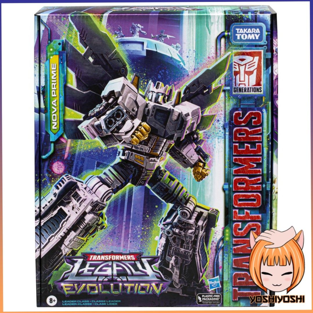 Instock Transformers Legacy Evolution Class Leader Nova Prime, Hobbies ...