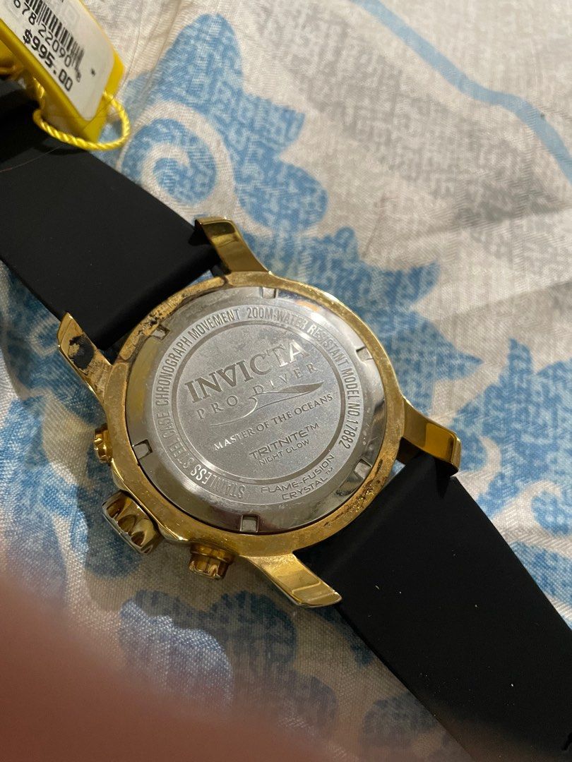 Invicta Pro diver mens watch- Master of the Ocean, Men's Fashion ...