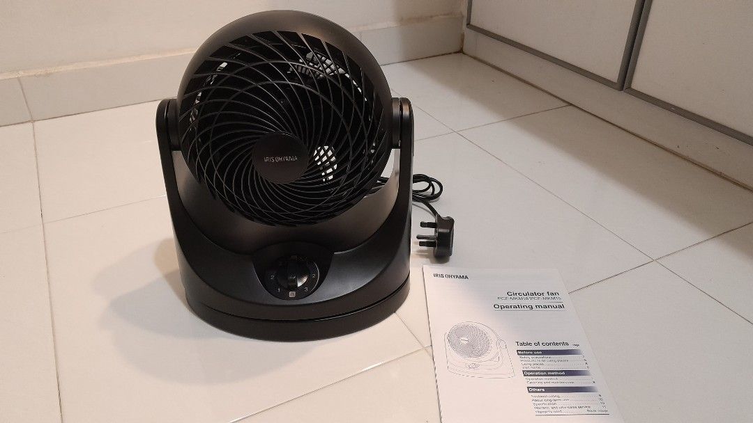 Iris Ohyama Air Circulator Fan PCF-MKM15, Furniture & Home Living ...