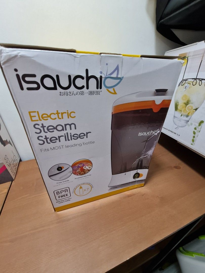 Isa Uchi Steam Sterilizer, Babies & Kids, Nursing & Feeding ...