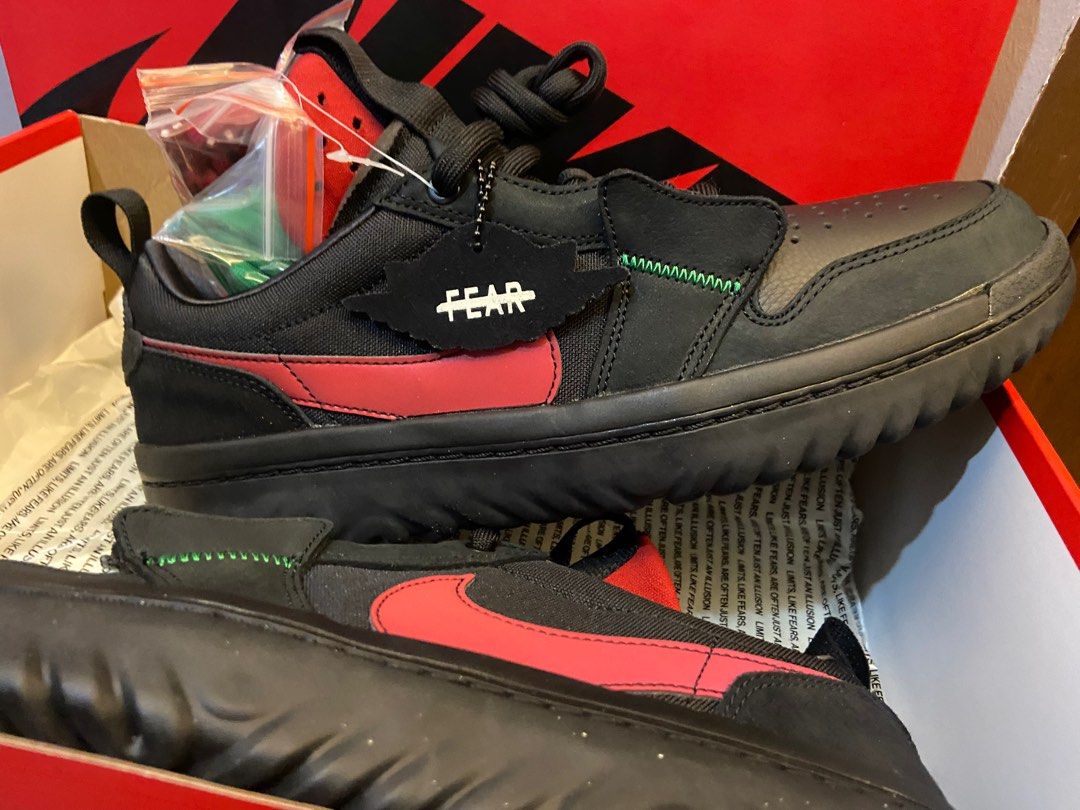 Jordan 1 low react fearless on Carousell