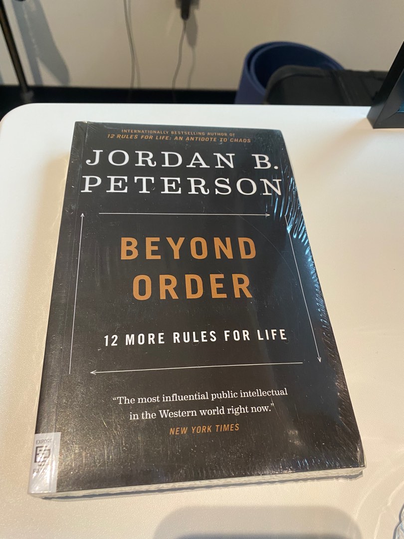 Jordan Peterson Beyond Order 12 More Rules for Life, Hobbies & Toys, Books & Magazines, Fiction ...