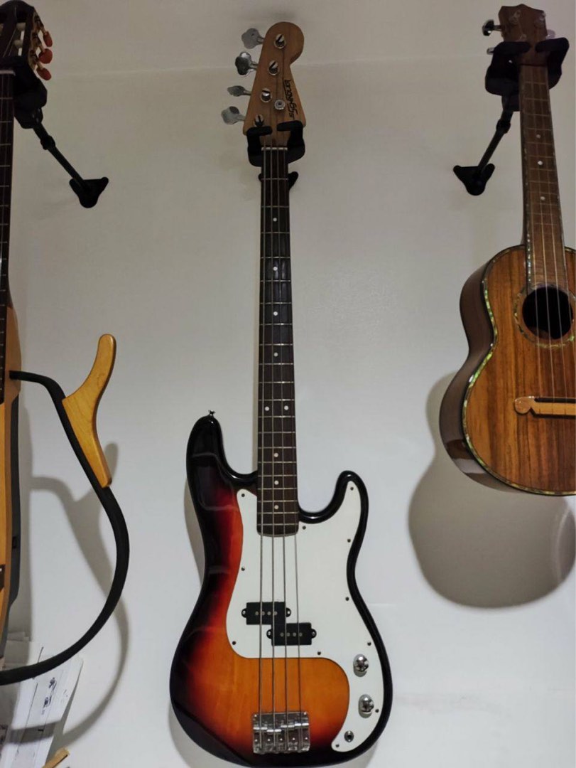 JS Schindler 5-string bass, Hobbies & Toys, Music & Media, Musical ...