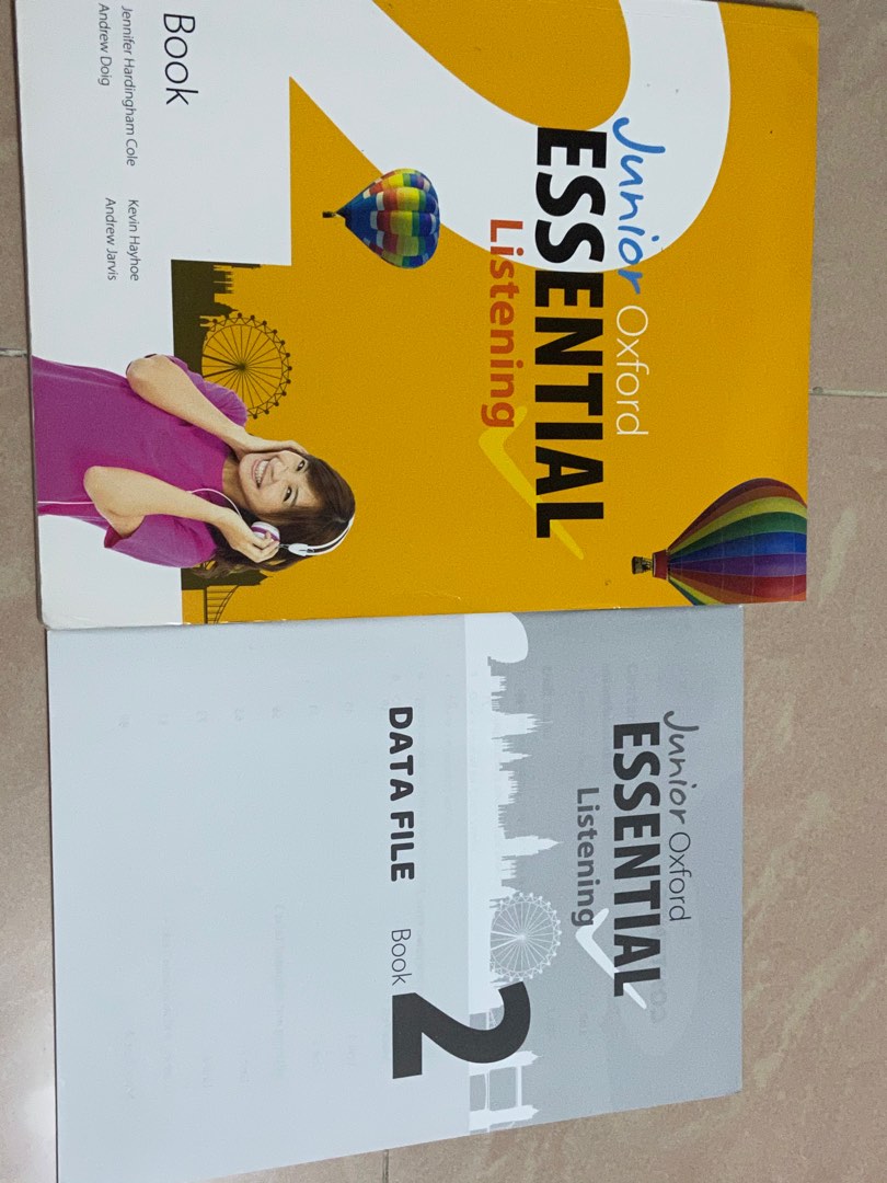 Junior Oxford essential Listening Book 2 DATA File, 社群 - Carousell