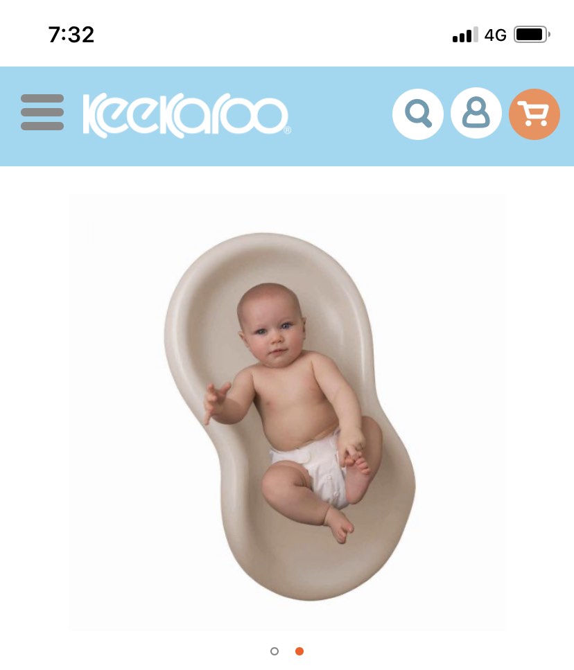 Keekaroo Peanut Changer Changing Pad non-toxic non-pvc waterproof, Babies & Kids, Baby Nursery ...