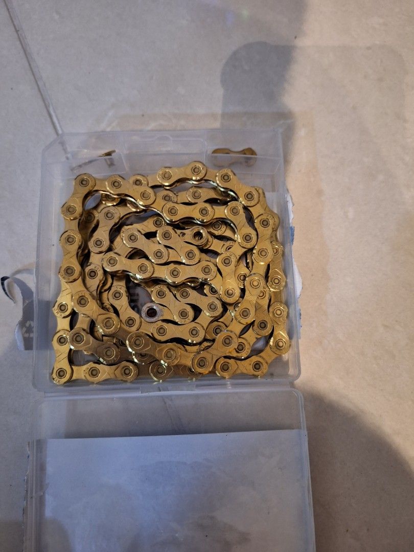 KMC X11 Gold Chain, Sports Equipment, Bicycles & Parts, Bicycles on ...