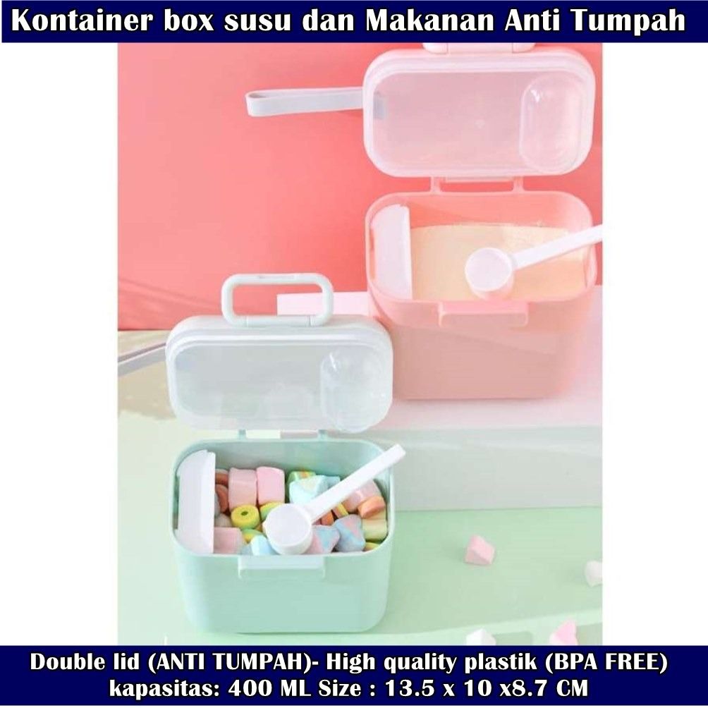 Kontainer box susu dan Makanan Portable Murah, Perabotan Rumah di Carousell