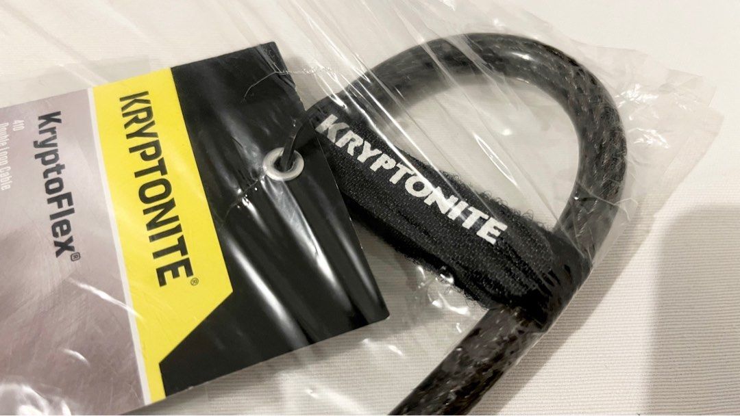 Kryptonite Kryptoflex Looped Bike Security Cable. Dimension: 4 ft (10mm ...