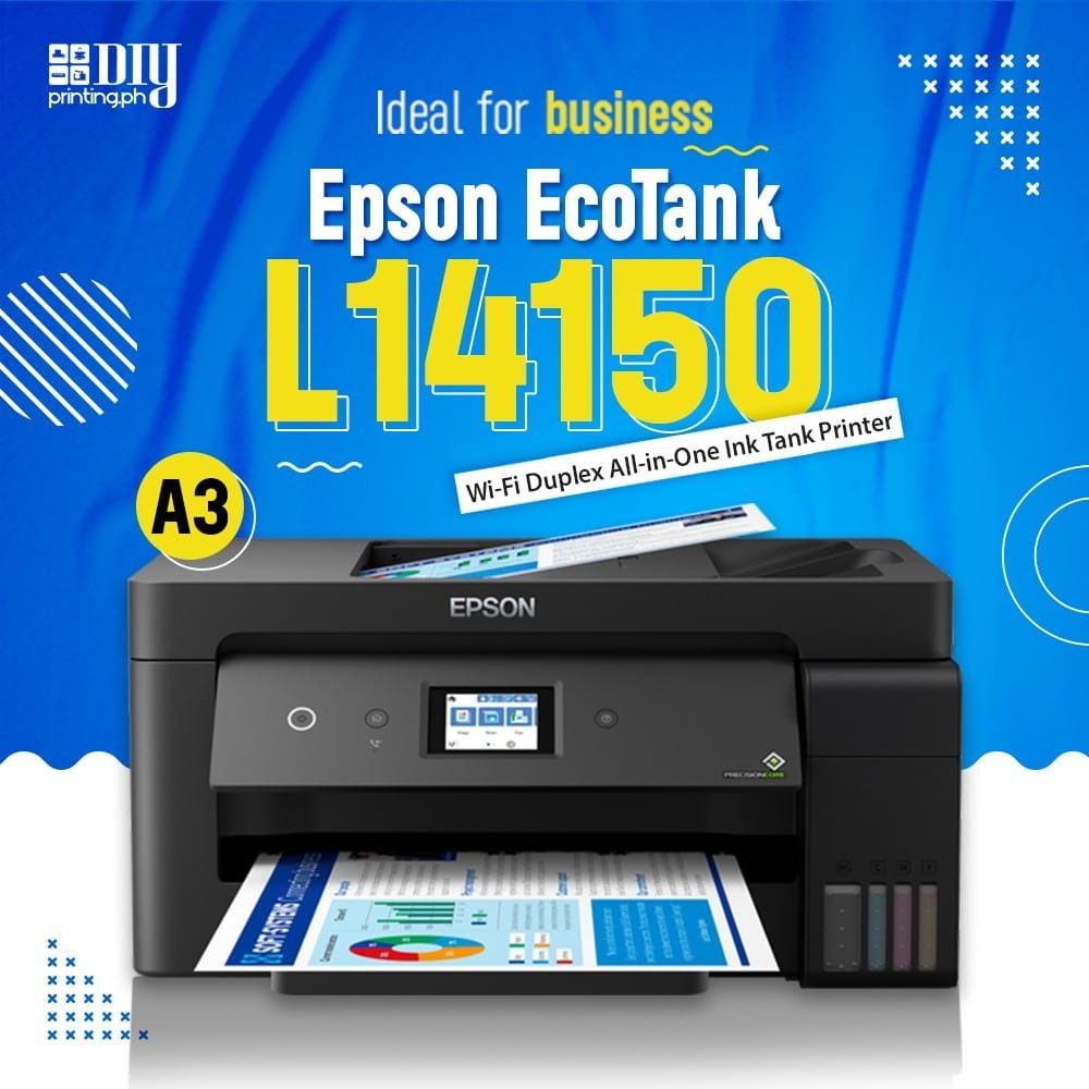 L14150 A3+ Wi-Fi Duplex Wide-Format All-in-One Ink Tank Printer ...