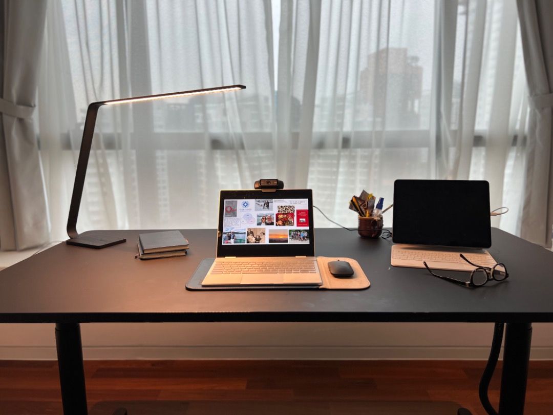 Lama Black LED Desk Lamp - PERFECT Condition, Furniture & Home Living ...