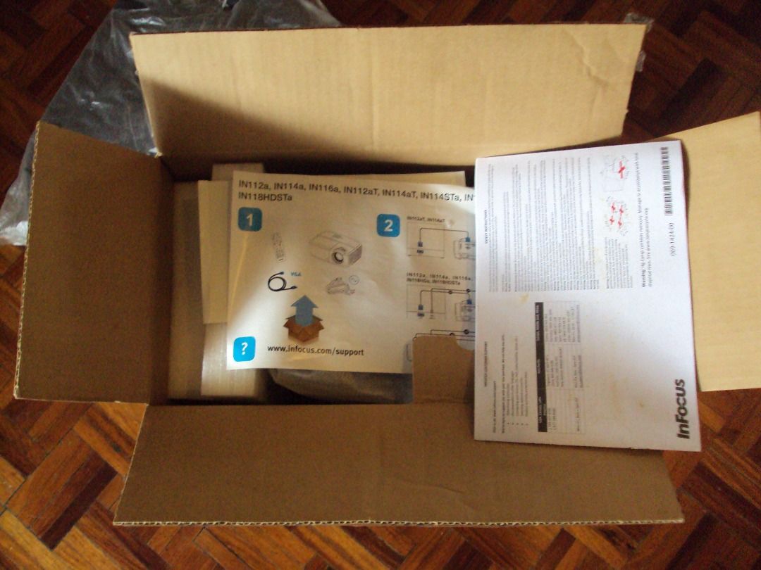 LED Projector InFocus IN 112A, Computers & Tech, Office & Business ...