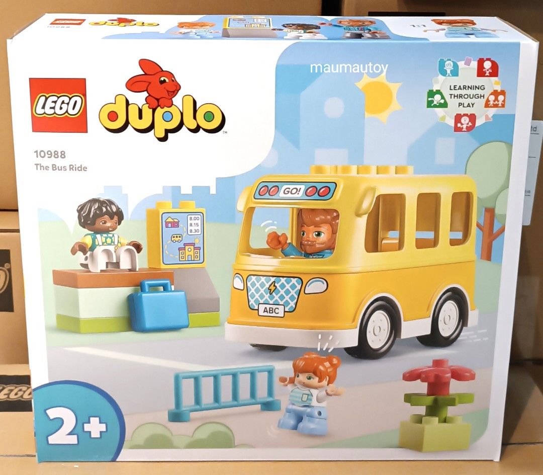 Lego 10988 Duplo The Bus Ride, 兒童＆孕婦用品, 嬰兒玩具 - Carousell