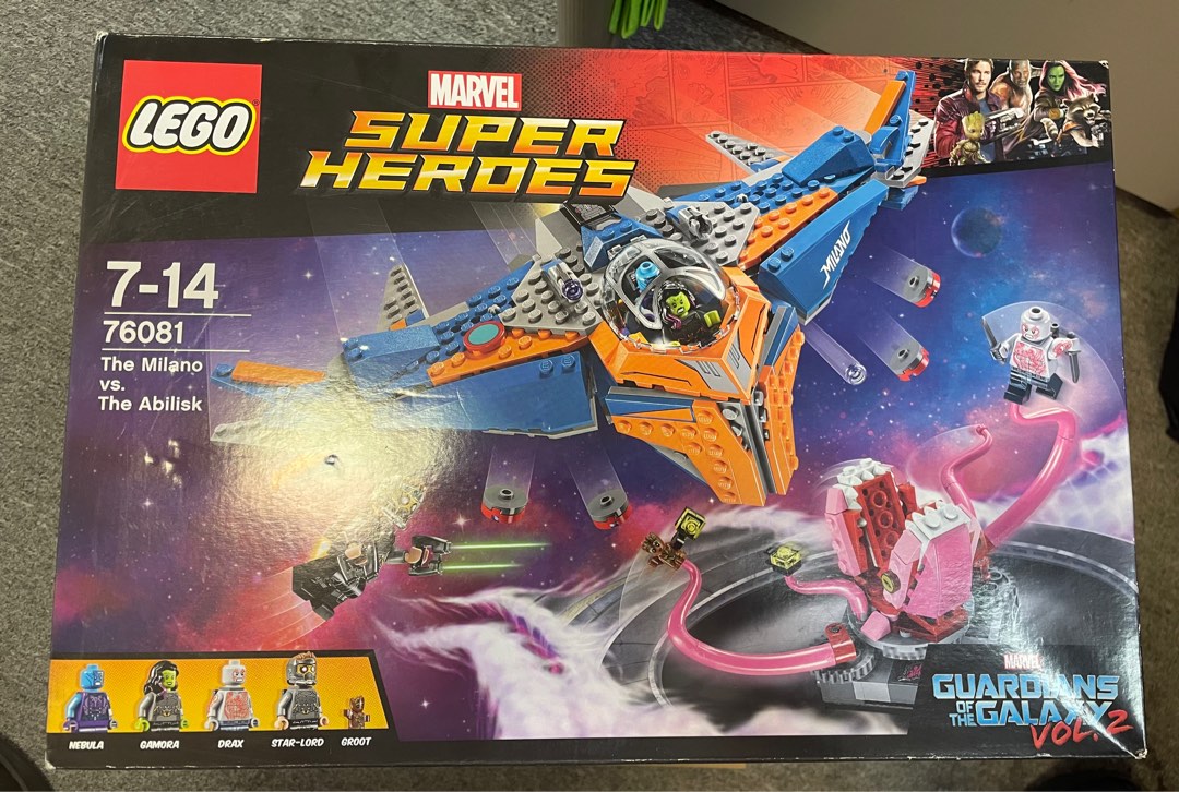 Lego 76081 The Milano vs The Abilisk Marvel Super Heroes Guardians of ...