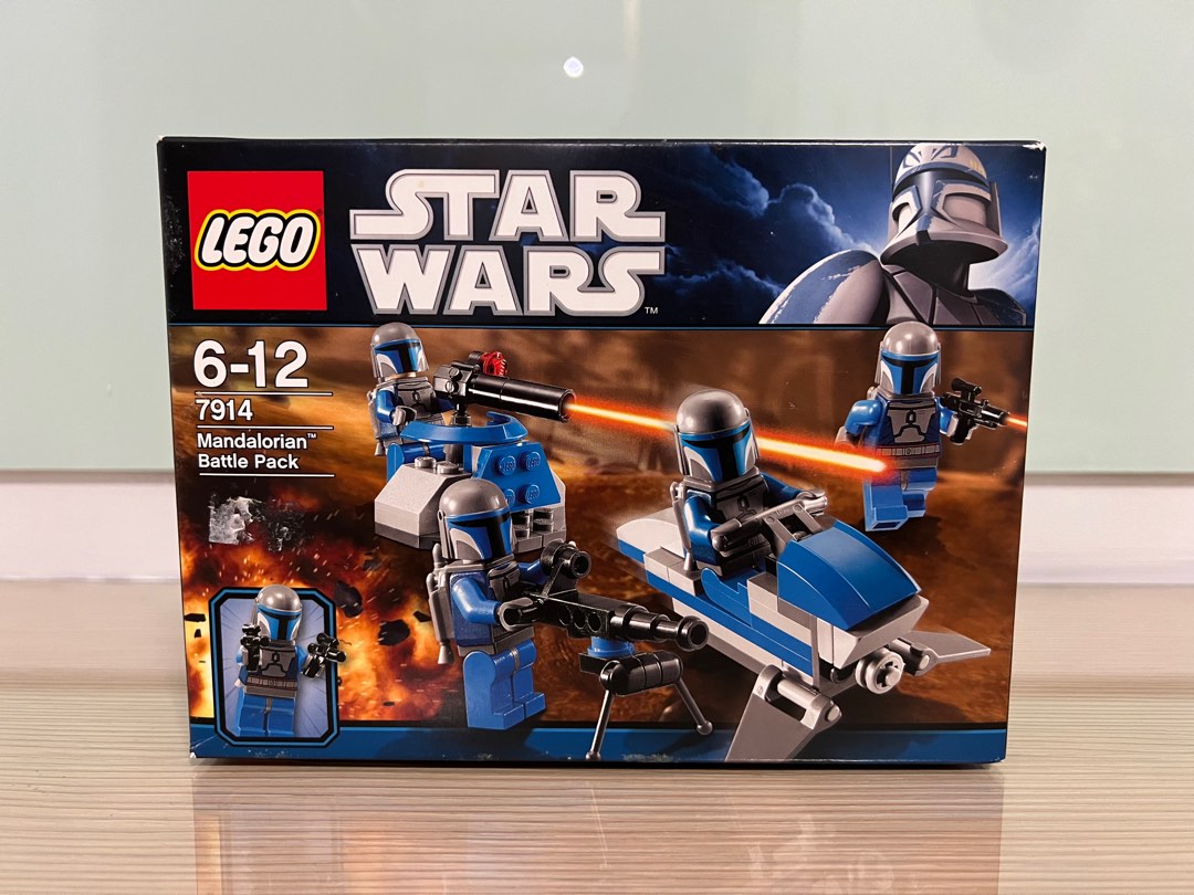 LEGO (7914) - Star Wars Mandalorian Battle Pack, Hobbies & Toys, Toys ...