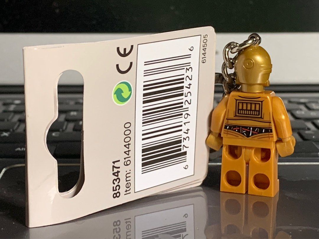 Lego 853471 Star Wars C-3PO Minifigure Key Chain (2015) on Carousell