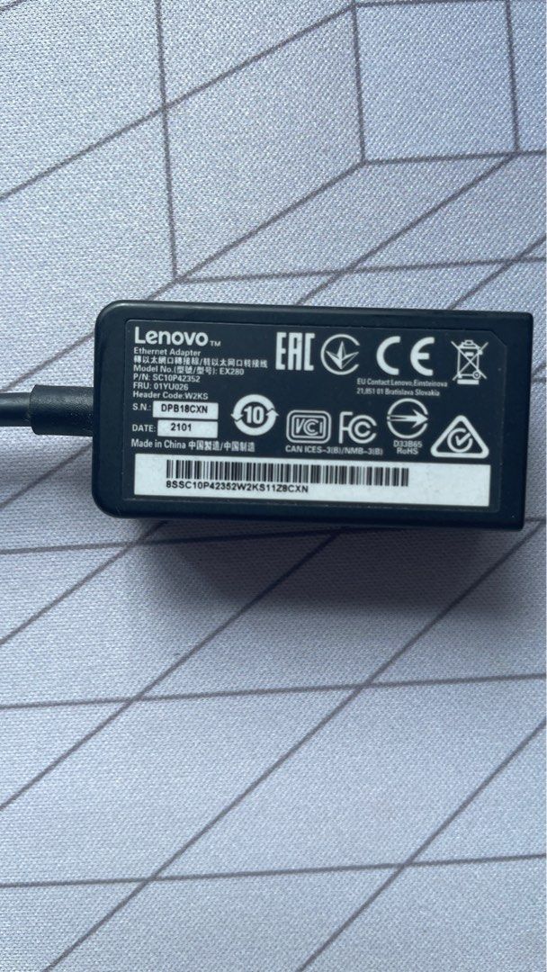 Lenovo Thinkpad Ethernet Adapter Computers And Tech Parts And Accessories Cables And Adaptors On