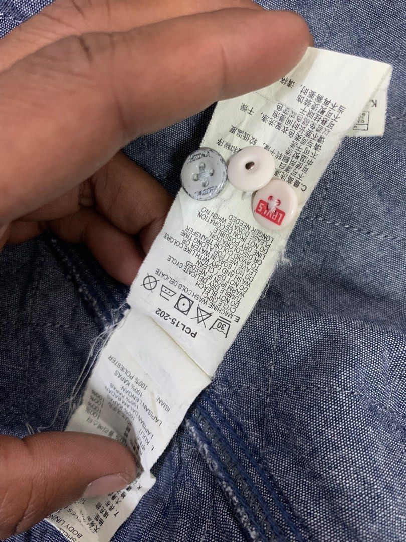 levis jacket kepala kain, Men's Fashion, Coats, Jackets and Outerwear ...