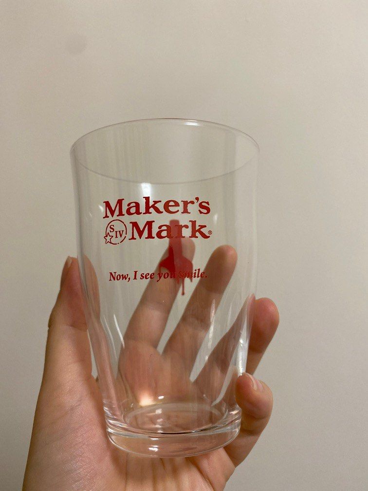 Limited edition Makers mark Glass cup, Furniture & Home Living ...