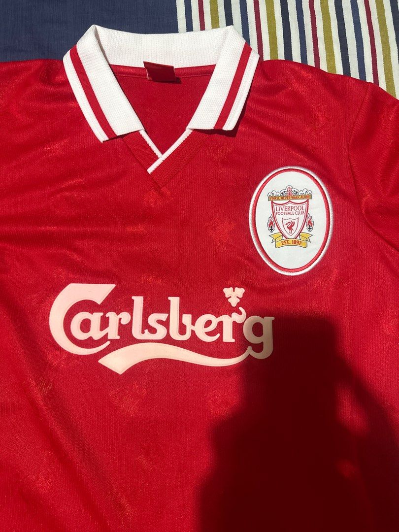 LIVERPOOL VINTAGE JERSEY WITH DAVID JAMES SIGNATURE, Men's Fashion ...
