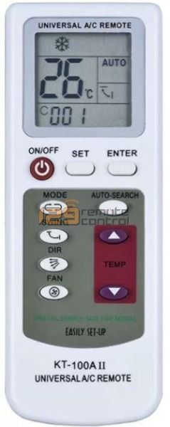 (Local SG Retail Shop) Universal AirCon Remote Control KT-100A II, TV ...