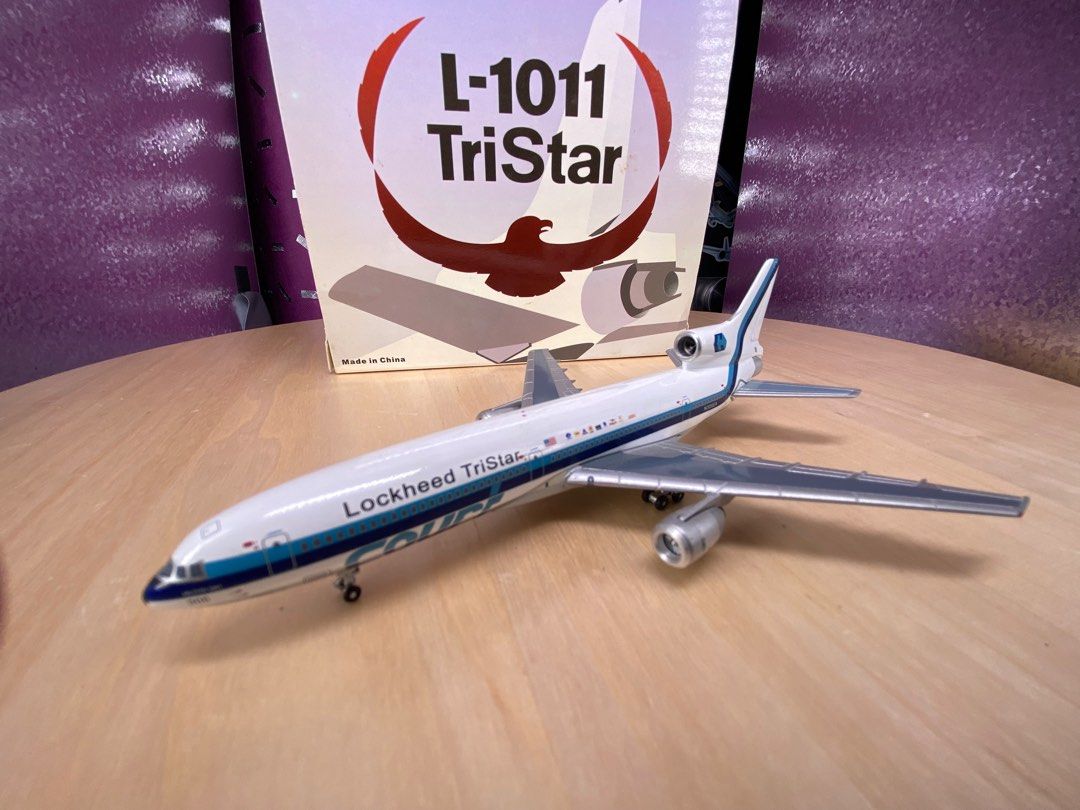 Lockheed Tristar L-1011 Courts N305EA 1:400 Diecast Model by Jet-x, 興趣及 ...