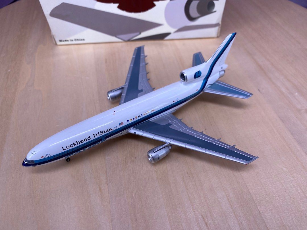 Lockheed Tristar L-1011 Courts N305EA 1:400 Diecast Model by Jet-x, 興趣及 ...