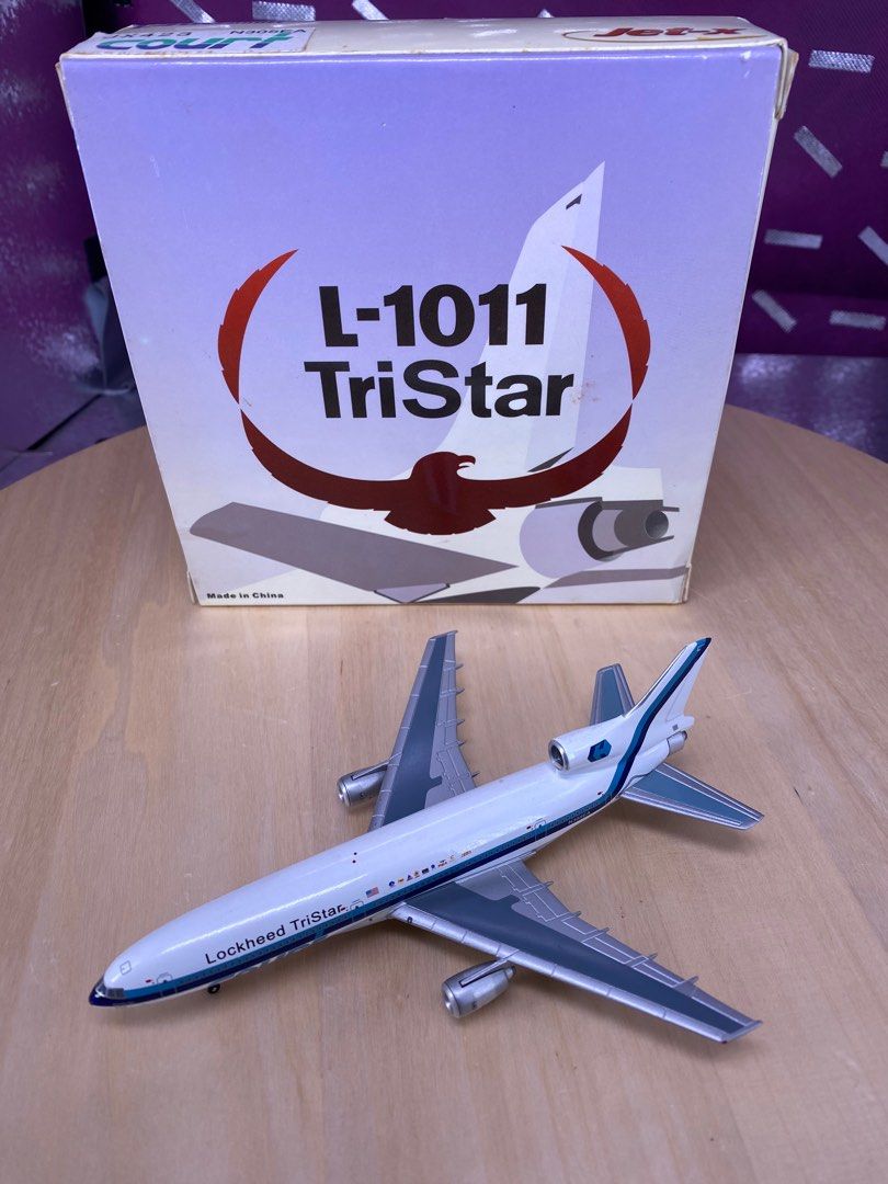 Lockheed Tristar L-1011 Courts N305EA 1:400 Diecast Model by Jet-x, 興趣及 ...
