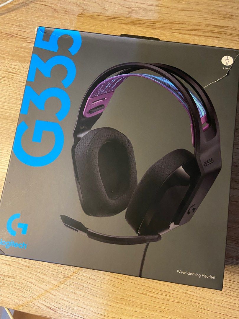 logitech gG335 wired gaming headset, Audio, Headphones & Headsets on ...