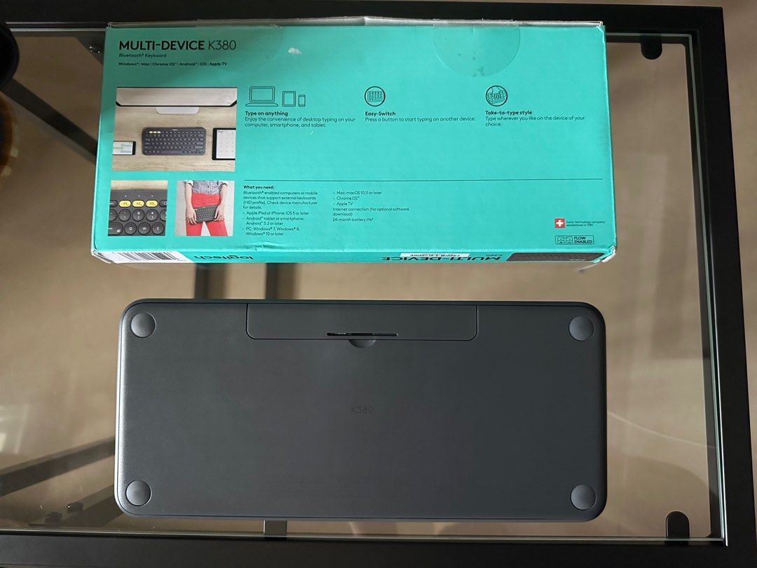 Logitech Wireless Keyboard For Mac Windows And Tablets Computers And Tech Parts And Accessories