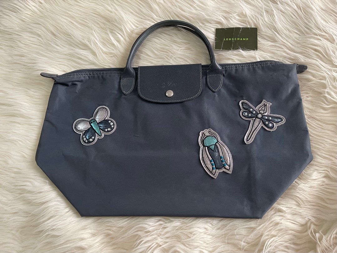 Long Champ Limited Edition Bug Patches, Luxury, Bags & Wallets on Carousell