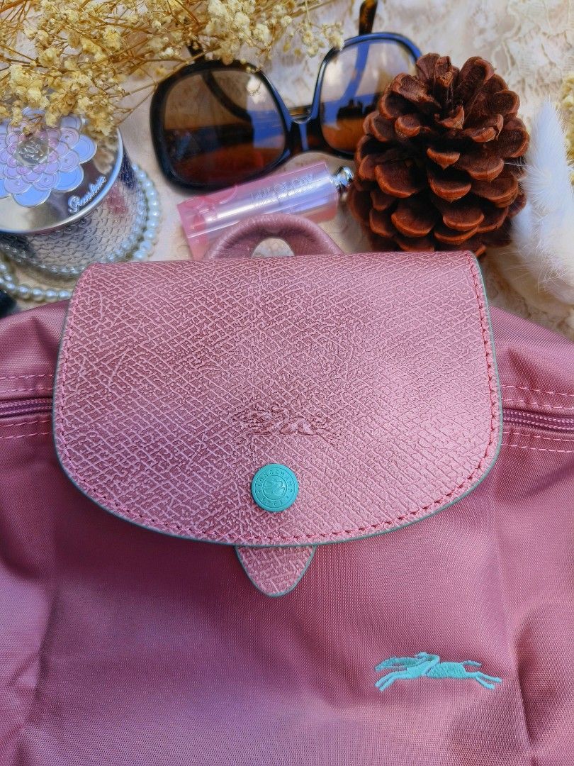 Longchamp Original Backpack Old Rose, Women's Fashion, Bags & Wallets ...