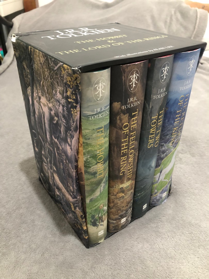 Lord of the Rings Illustrated Edition Boxed Set (From UK), Hobbies ...