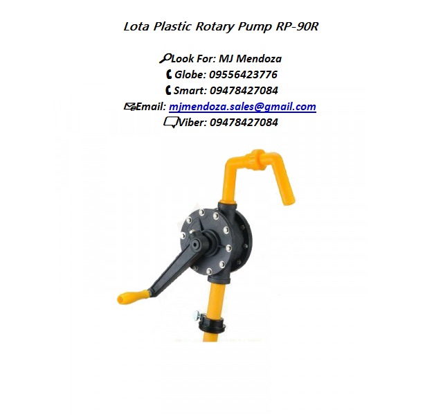 Lota Plastic Rotary Pump RP-90R on Carousell