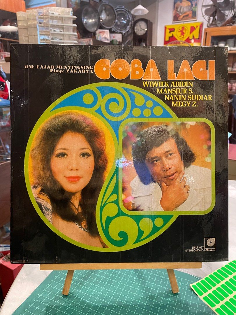 Lp Wiwiek Abidin - Coba Lagi, Hobbies & Toys, Music & Media, Vinyls on ...