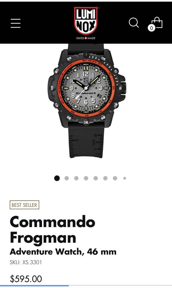 Luminox Frogman Commando, Men's Fashion, Watches & Accessories, Watches ...