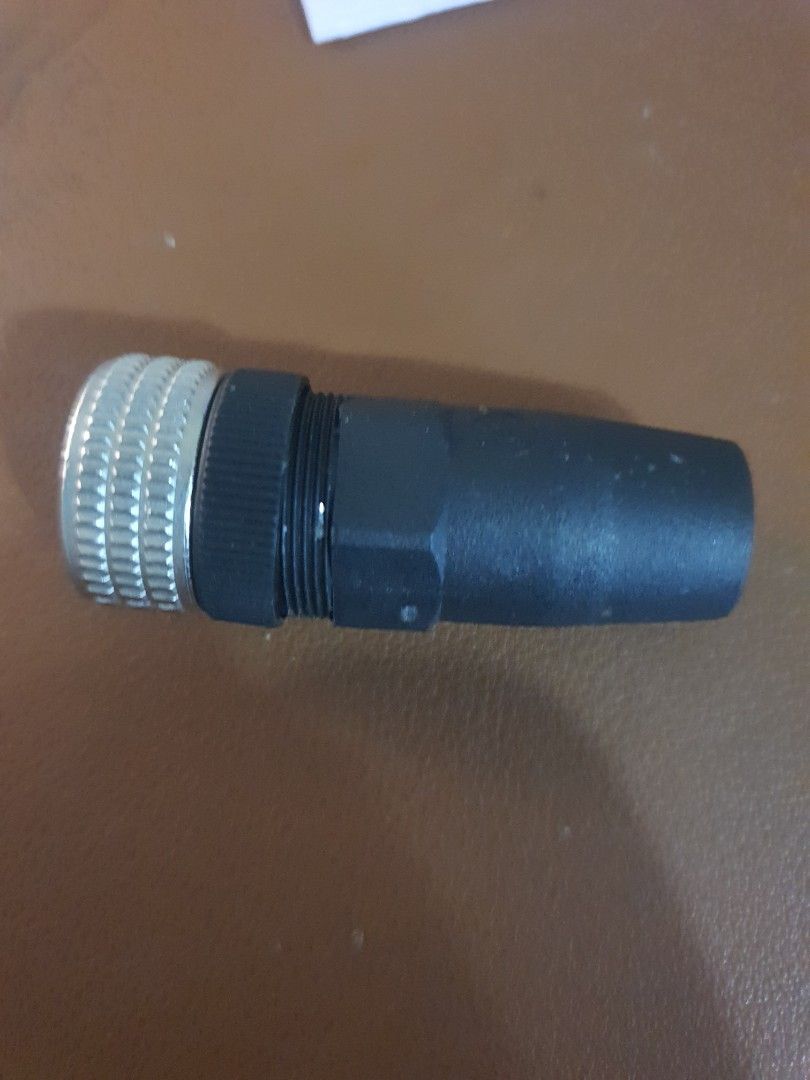 M12 straight 4pin female connector (A code) 4to 6mm cable, Sports ...