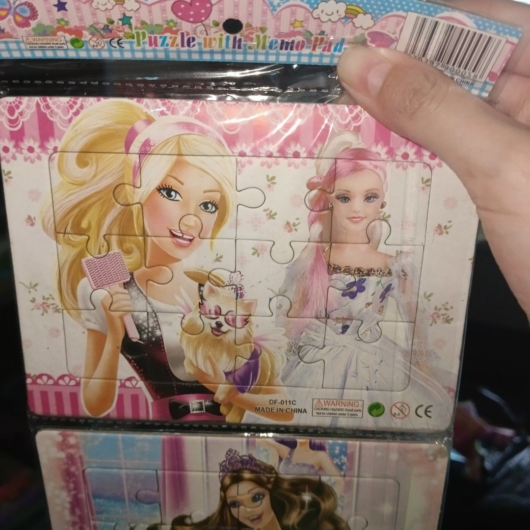Mainan Puzzle Barbie Puzzle Anak Perempuan Anak Laki The Cars Hello ...