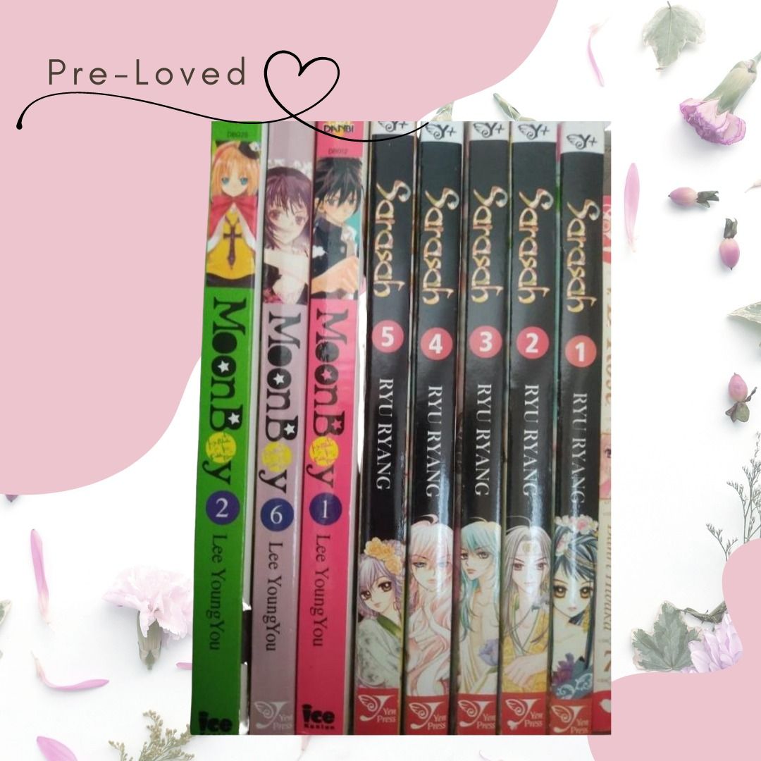 Manhwa: Sarasah Volume 1-5 and MoonBoy vol 1, 2, 6, Hobbies & Toys ...