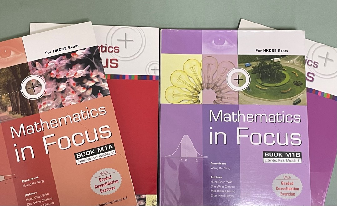 Mathematics in Focus Book M1A &M1B, 興趣及遊戲, 書本 & 文具, 教科書 - Carousell