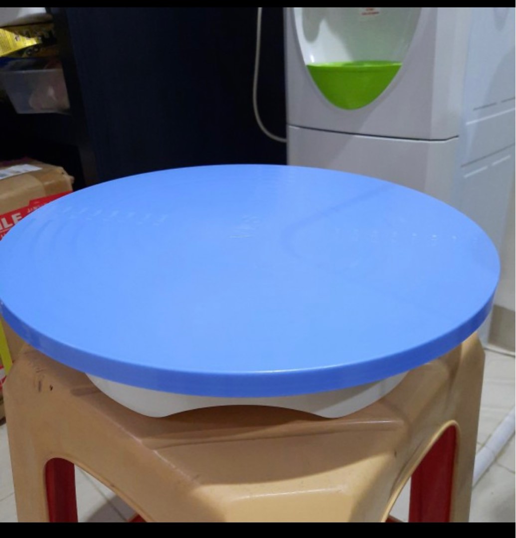 Meja Putar Cake Turntable Hias Kue Ulang Tahun 33cm on Carousell