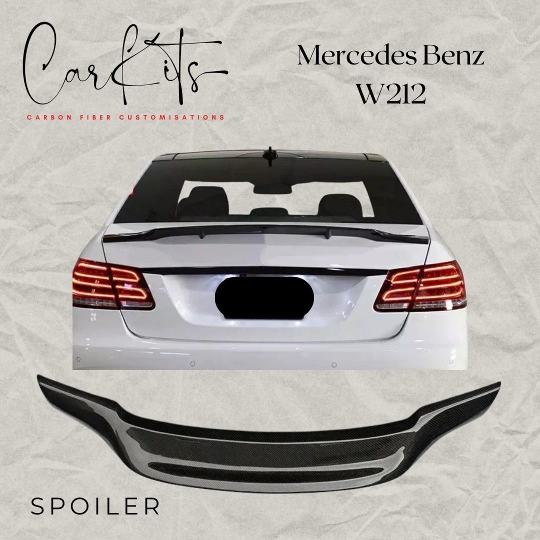 Mercedes Benz W212/E200/E250 Spoiler Carbon, Car Accessories ...