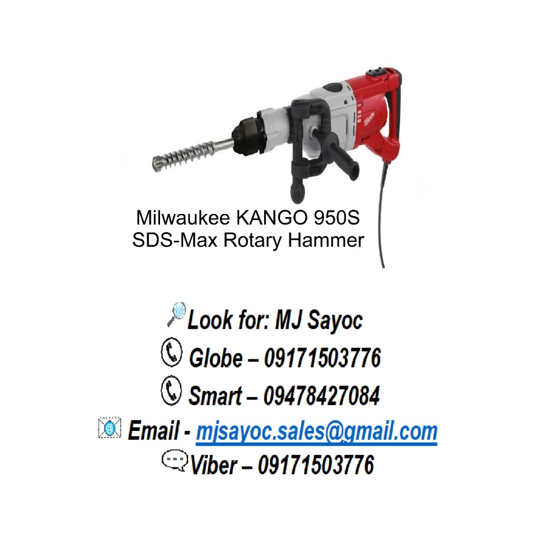 Milwaukee KANGO 950S SDS-Max Rotary Hammer on Carousell