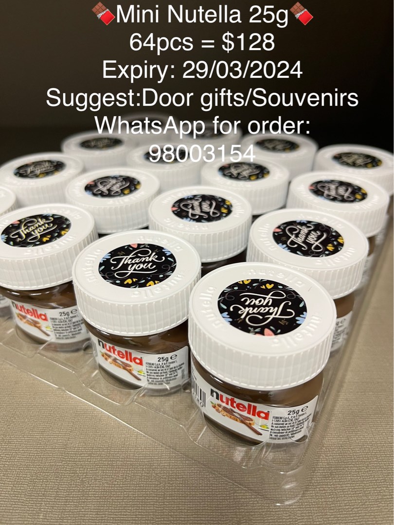 Nutella Mini, Food & Drinks, Gift Baskets & Hampers on Carousell
