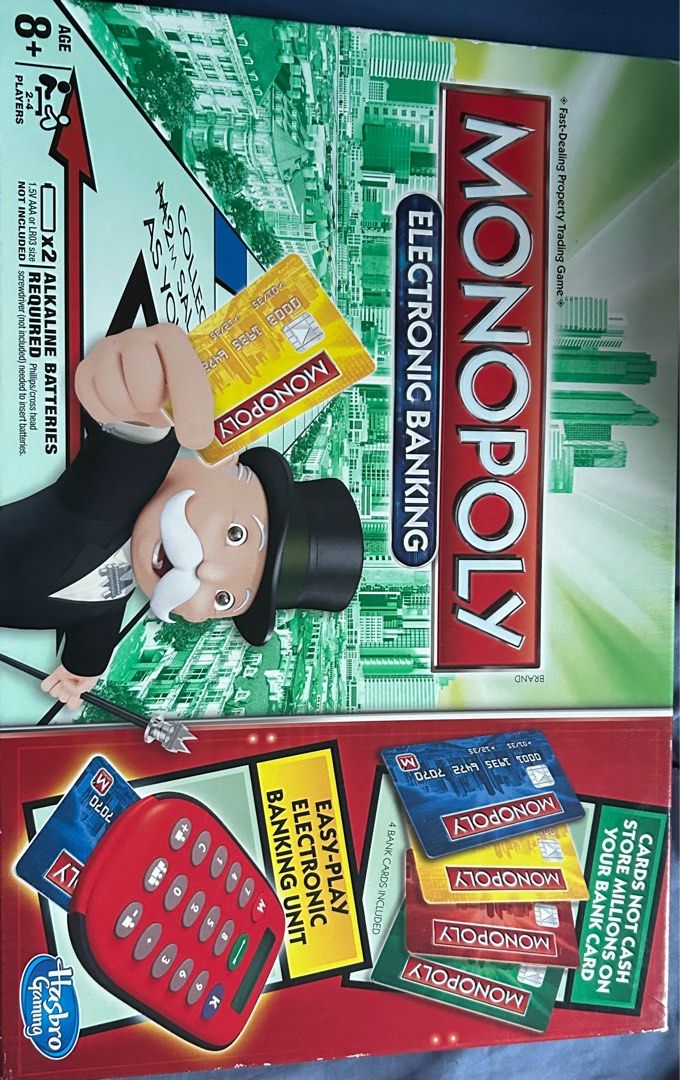 Monopoly Electronic Banking, Hobbies & Toys, Toys & Games on Carousell