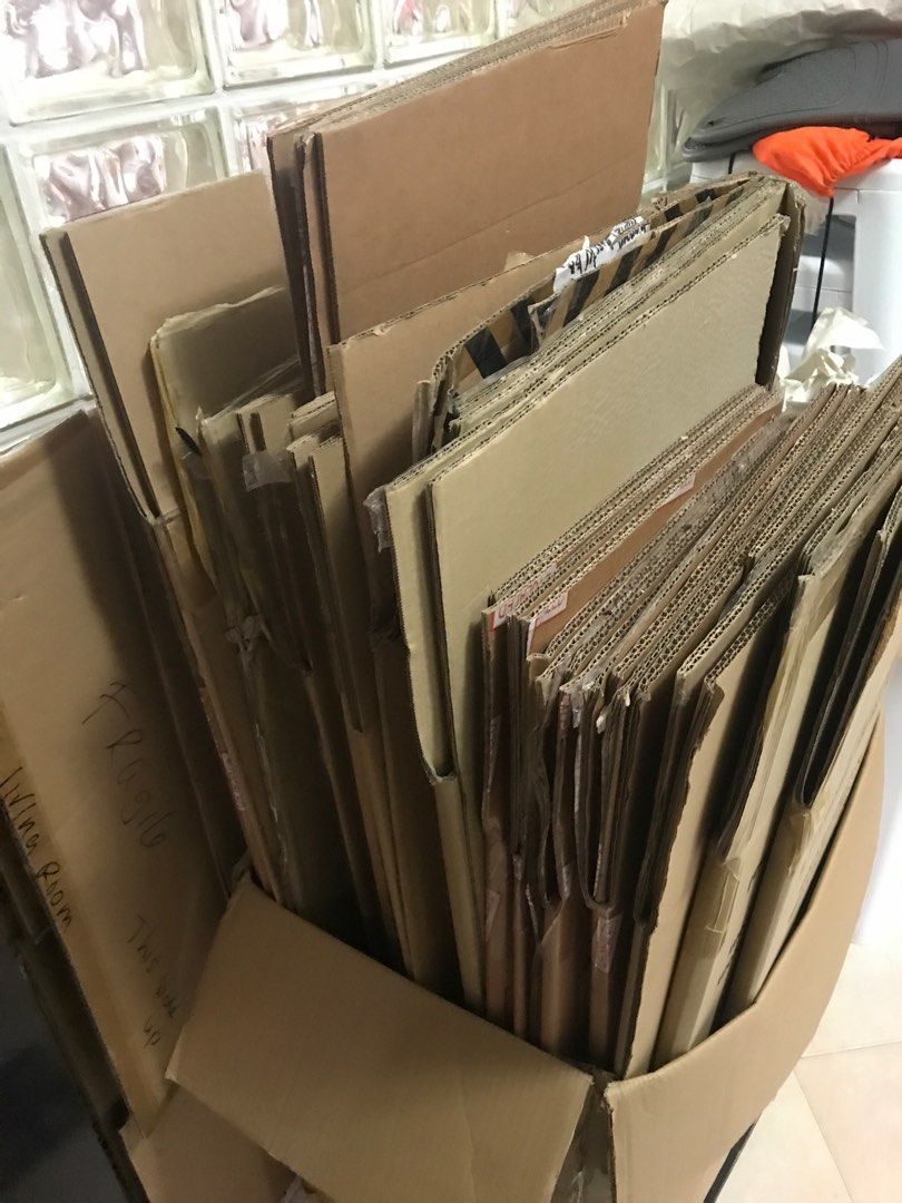 Moving boxes, Furniture & Home Living, Home Improvement & Organisation ...