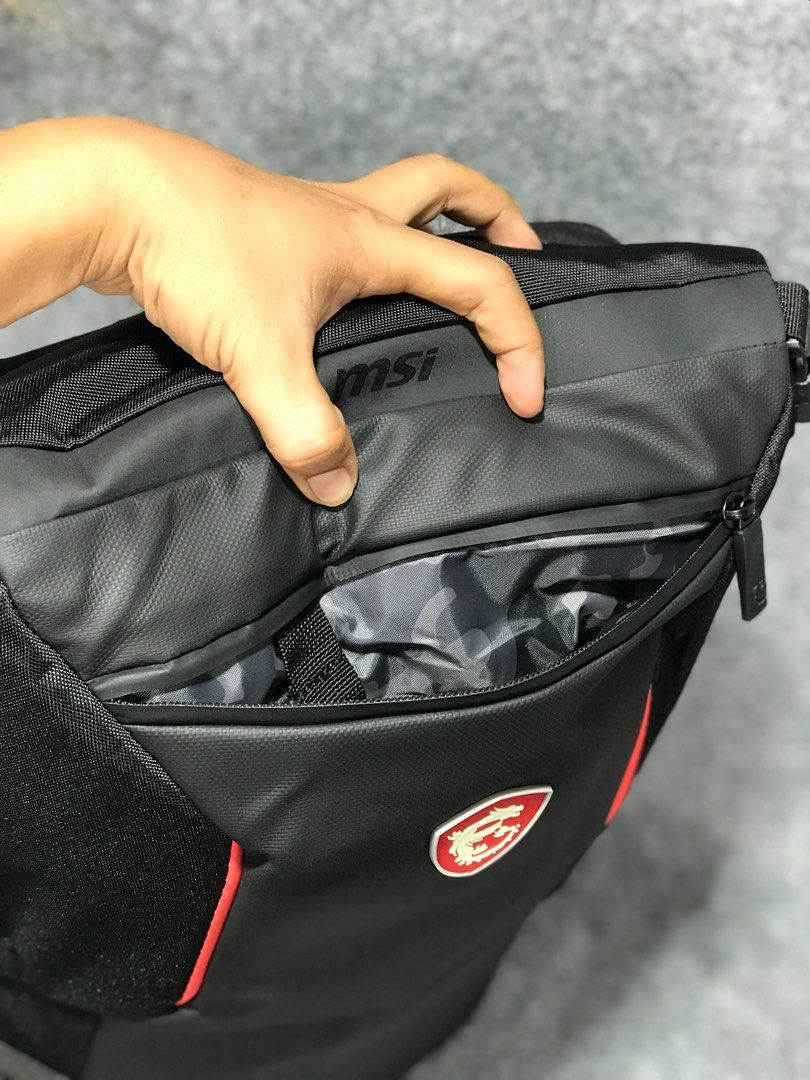 MSI backpack on Carousell