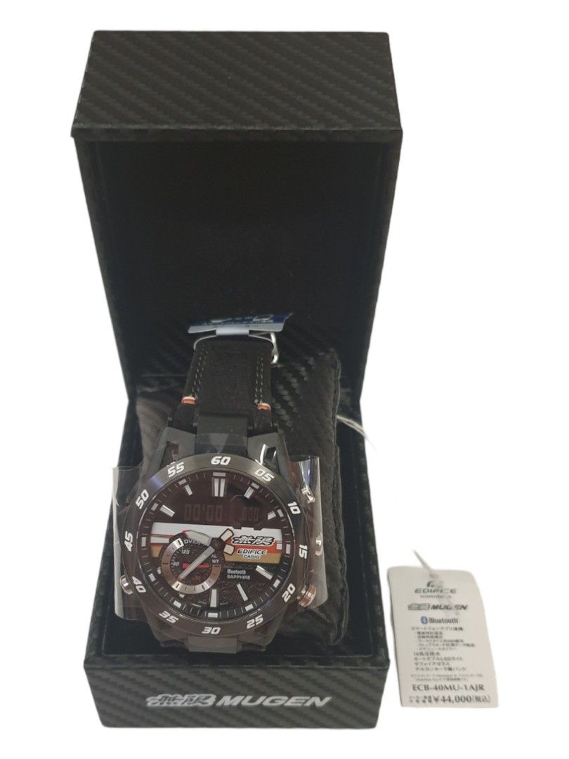 MUGEN X CASIO EDIFICE ECB-40MU-1AJR, Luxury, Watches on Carousell
