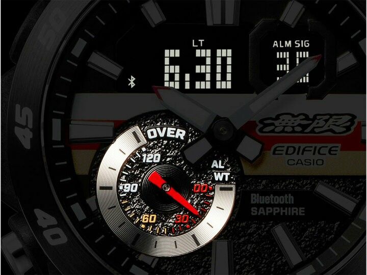 MUGEN X CASIO EDIFICE ECB-40MU-1AJR, Luxury, Watches on Carousell