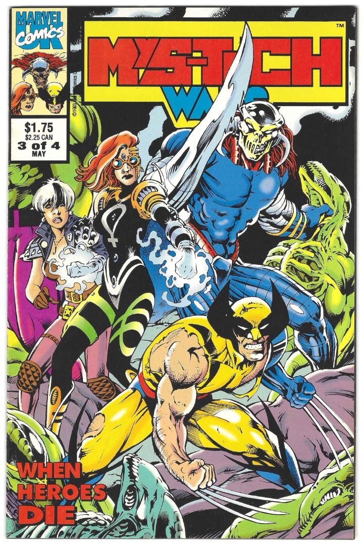 Mys-Tech Wars # 1 - 4 (complete set), Hobbies & Toys, Books & Magazines ...